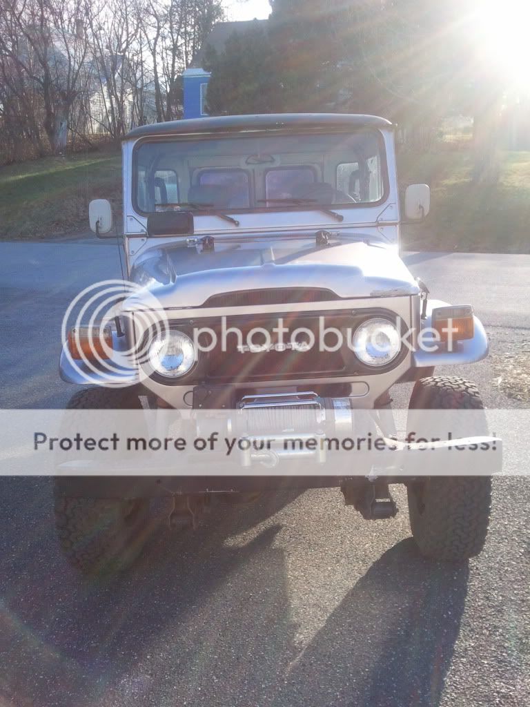Knocking the old FJ40 down a peg or two... Shackle Reversal Removal ...
