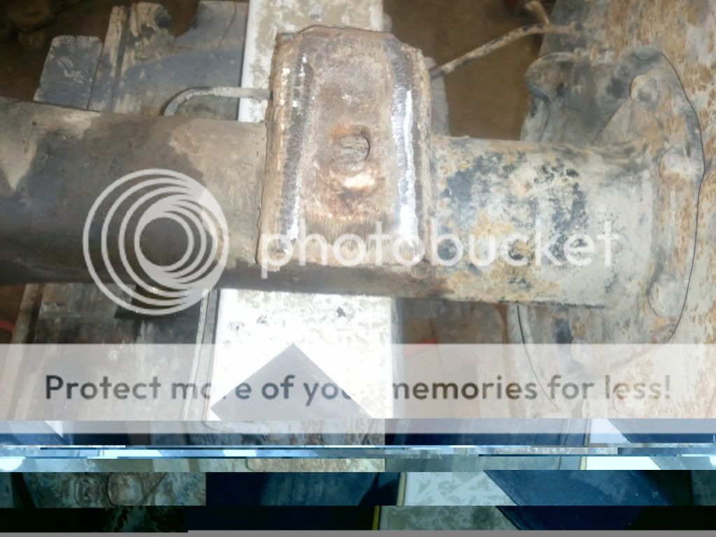 Knocking the old FJ40 down a peg or two... Shackle Reversal Removal ...