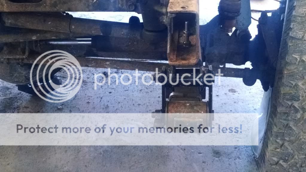 Knocking the old FJ40 down a peg or two... Shackle Reversal Removal ...