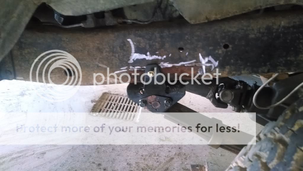 Knocking the old FJ40 down a peg or two... Shackle Reversal Removal ...