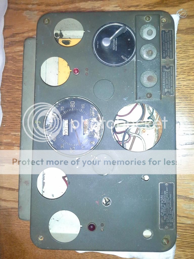 Both SPFunds: M3A3 Stuart Tank Dashboard & Tachometer Cable - G503 ...