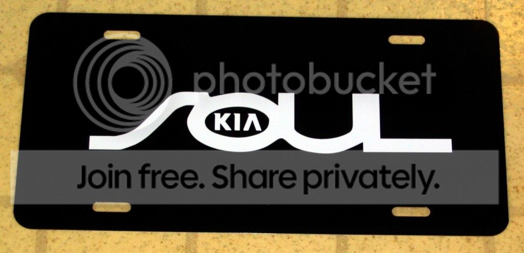 Soul Front License Plates for Sale | Kia Soul Forums :: Kia Soul Owners