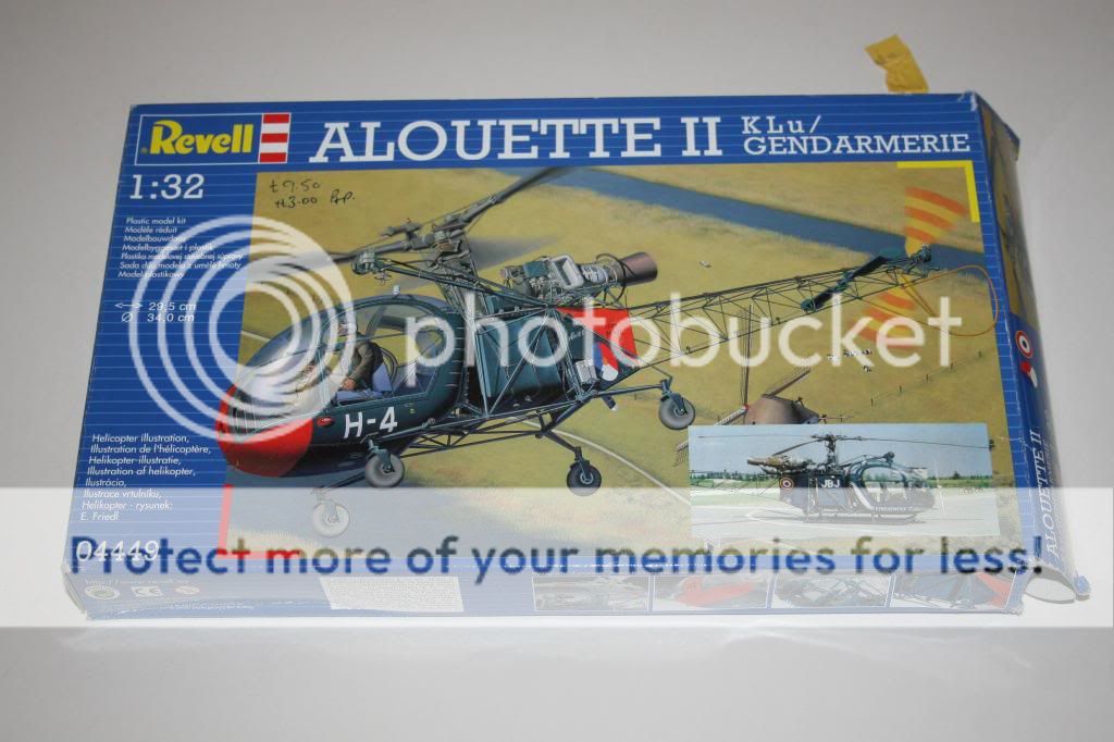 Alouette II (or flying scaffolding) - a Revell offering..... - Work in ...